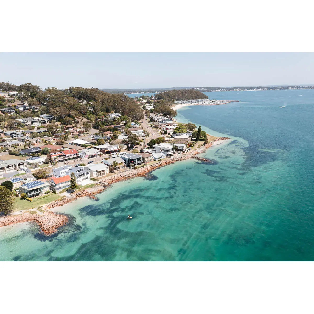 Corlette Aerial - Port Stephens - Art Print – Tidaltones